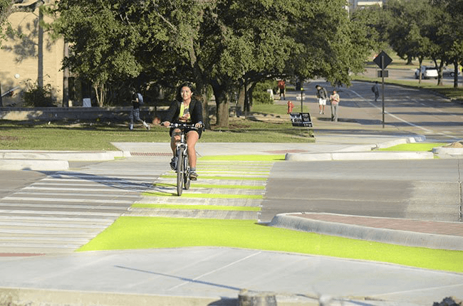 First In U.S. Dutch-Style Unsignalized Intersection Installed at TAMU ...