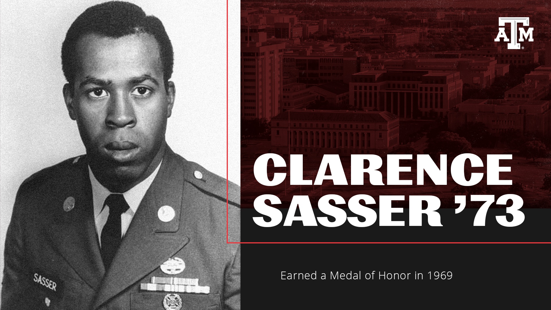 Texas A&M Honors Former Student And Medal Of Honor Recipient Clarence ...